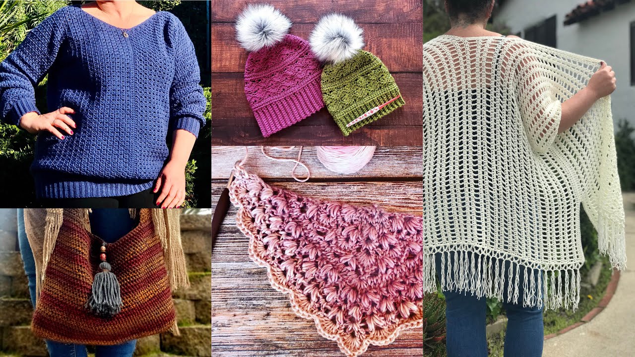 March Pattern Round-up and Upcoming Projects - YouTube