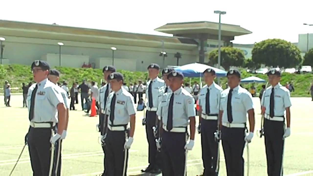 TEMECULA VALLEY HIGH SCHOOL JROTC SABER TEAM 04/30/2011 PART 2 ...