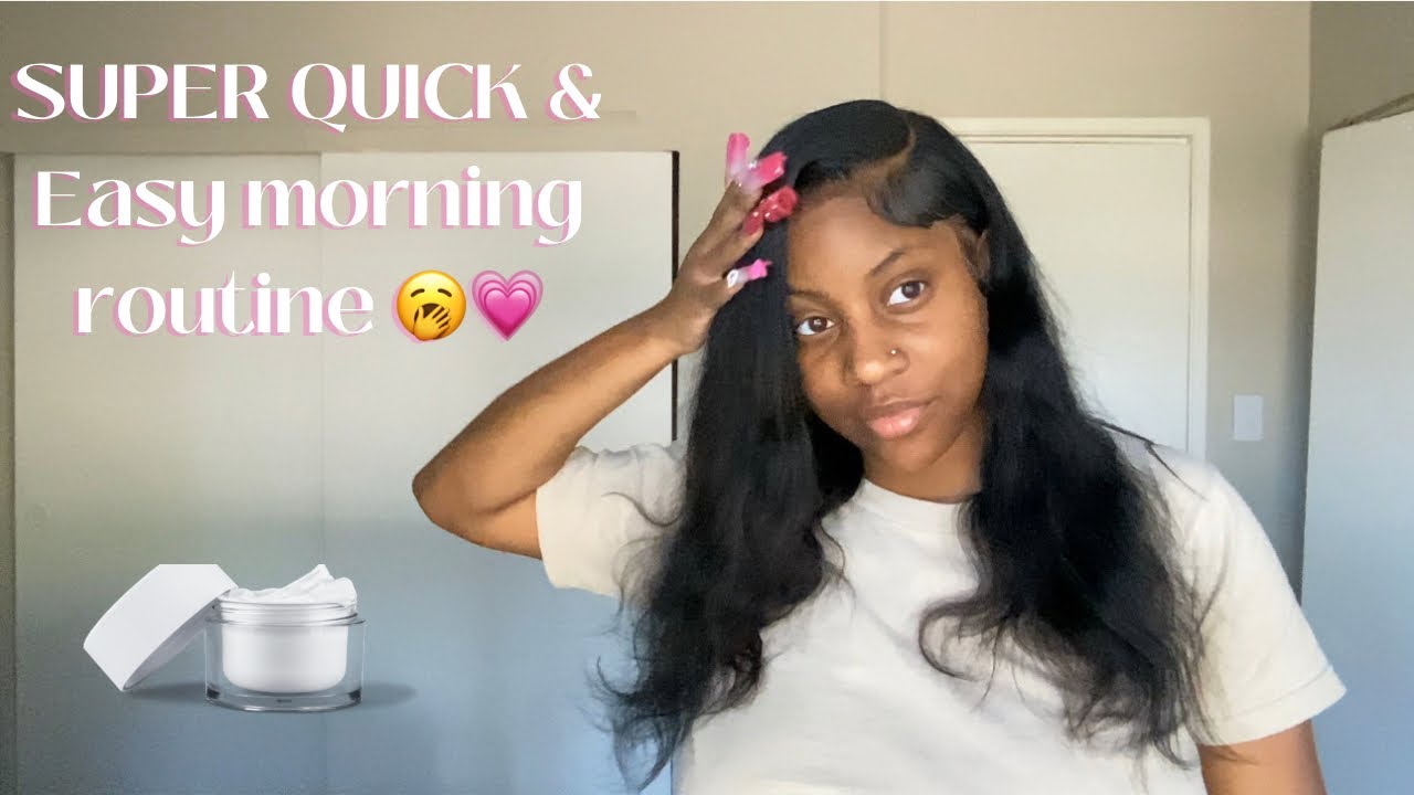 Super Quick Morning Routine 🥱💛 - YouTube