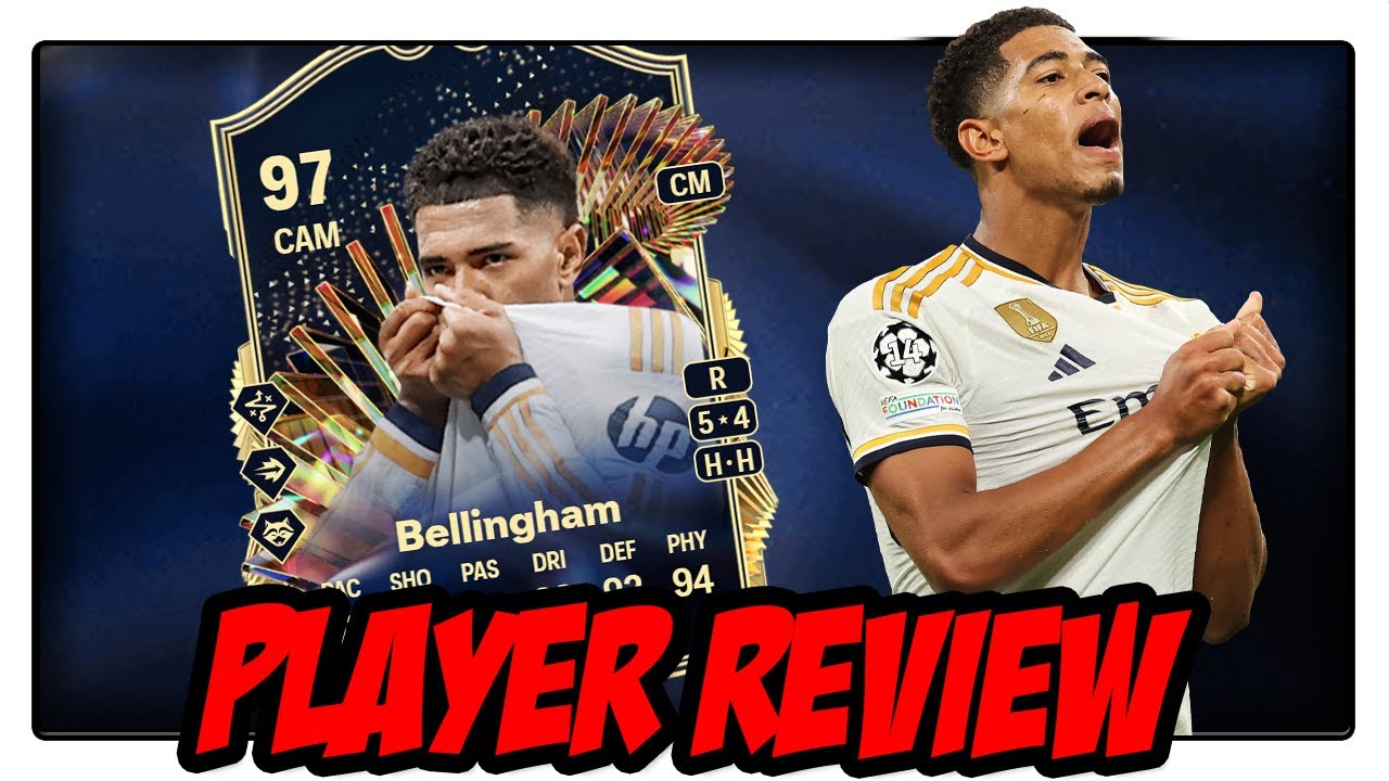97 BELLINGHAM TOTS - Player Review Team Of The Season | ULTIMATE TEAM ...