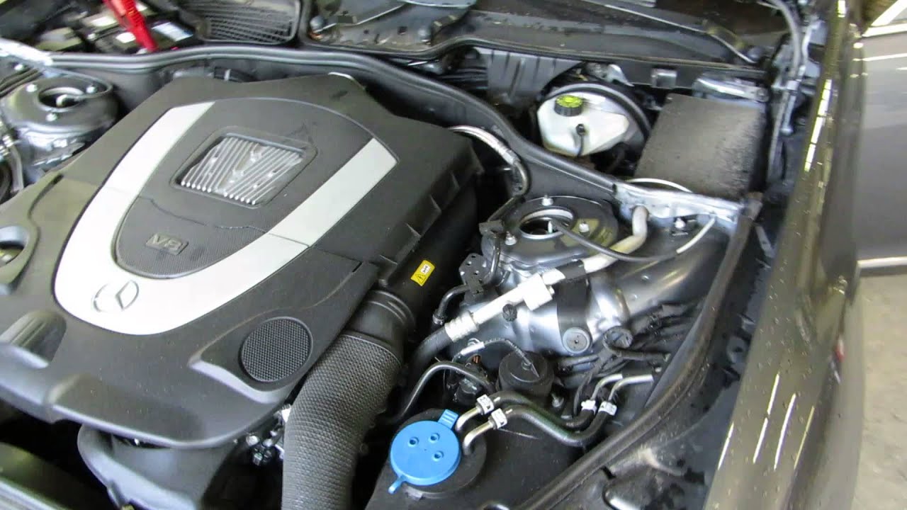 2010 Mercedes Benz S550 Running Engine & Speedo QA229 - YouTube