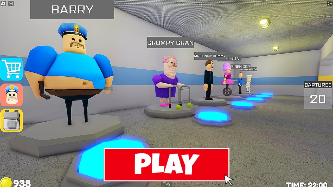 LIVE | PLAYING AS All Barry MORPHS And USING GADGETS - [NEW] ROBLOX ...