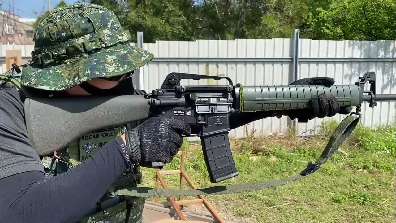 GHK 系統 T65K2 (T65K2 GHK system AIRSOFT GBBR Gas blowback rifle) - YouTube