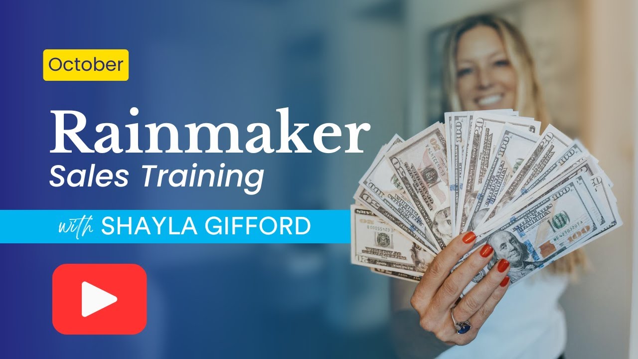 October Rainmaker Sales Training - YouTube
