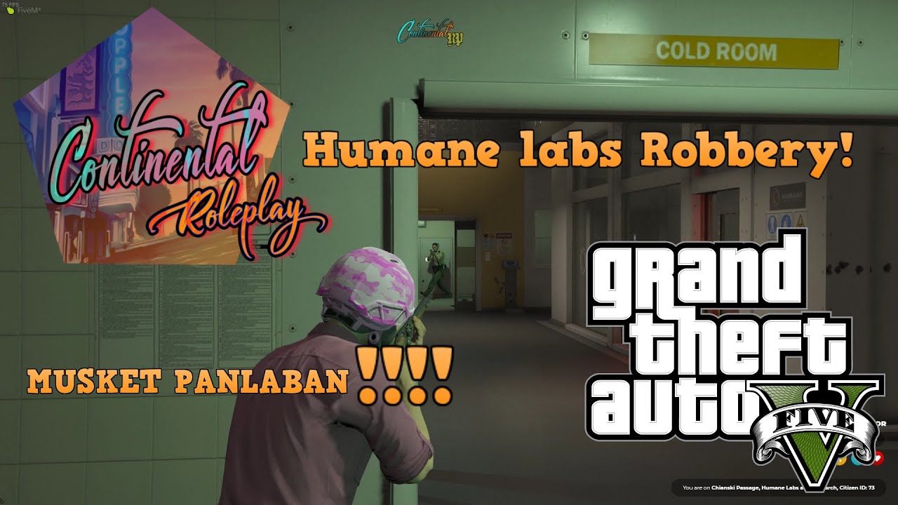 Humane Labs Robbery MUSKET GAMING | Continental Roleplay - YouTube