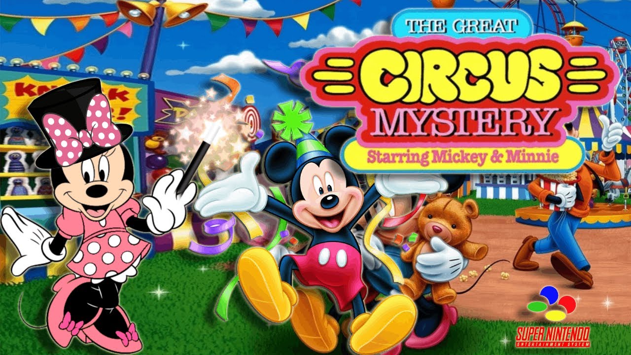 The Great Circus Mystery Starring Mickey and Minnie (SNES)- Una ...