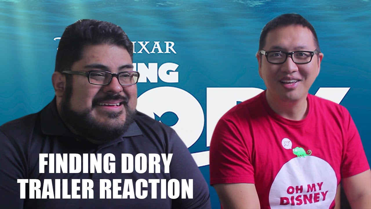 Finding Dory Trailer Reaction - YouTube