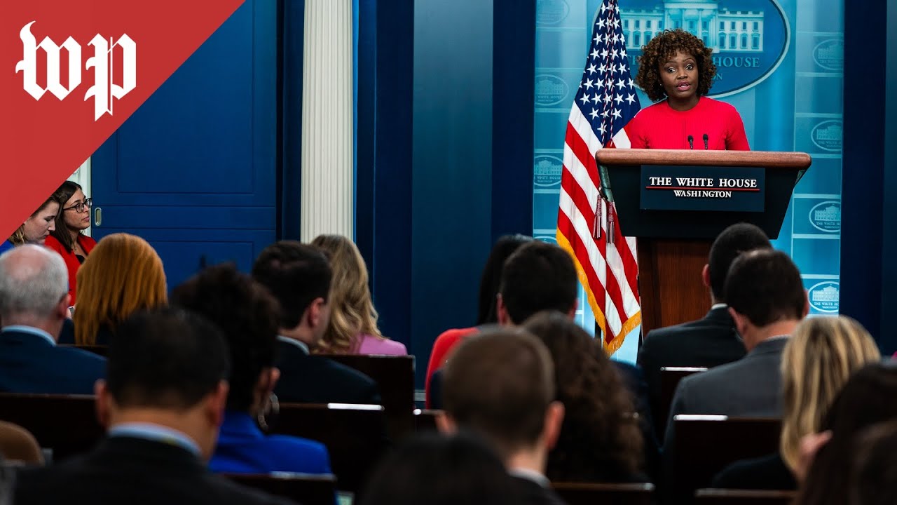 WATCH: White House holds news conference - YouTube