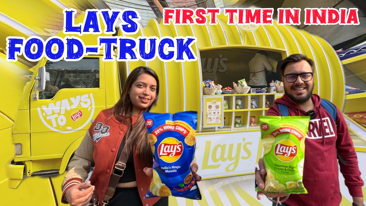 Lays Launched Food-Truck || First Time In India - YouTube