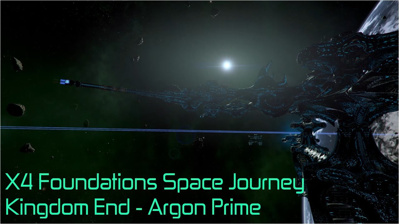 X4 Space Chillout Journey 01 - From Kingdom End to Argon Prime - YouTube