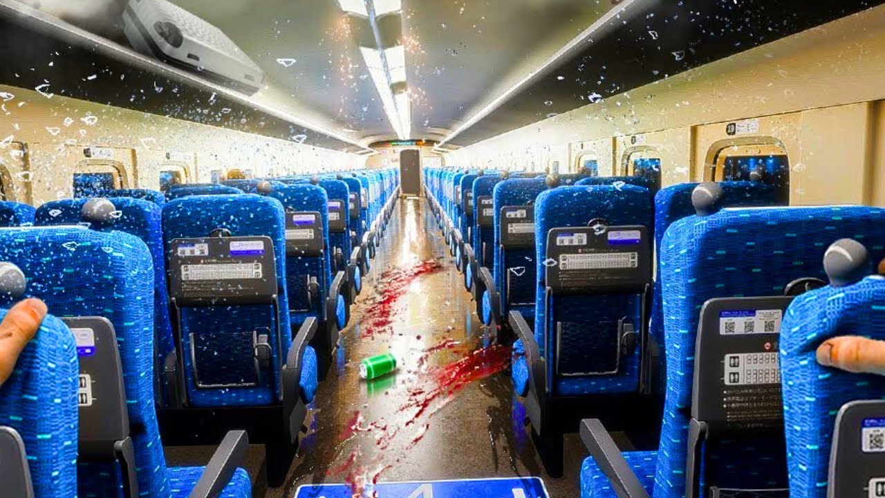 Japanese Haunted Horror Train Shinkansen 0 | 新幹線 0号 CHILLA'S ART - YouTube