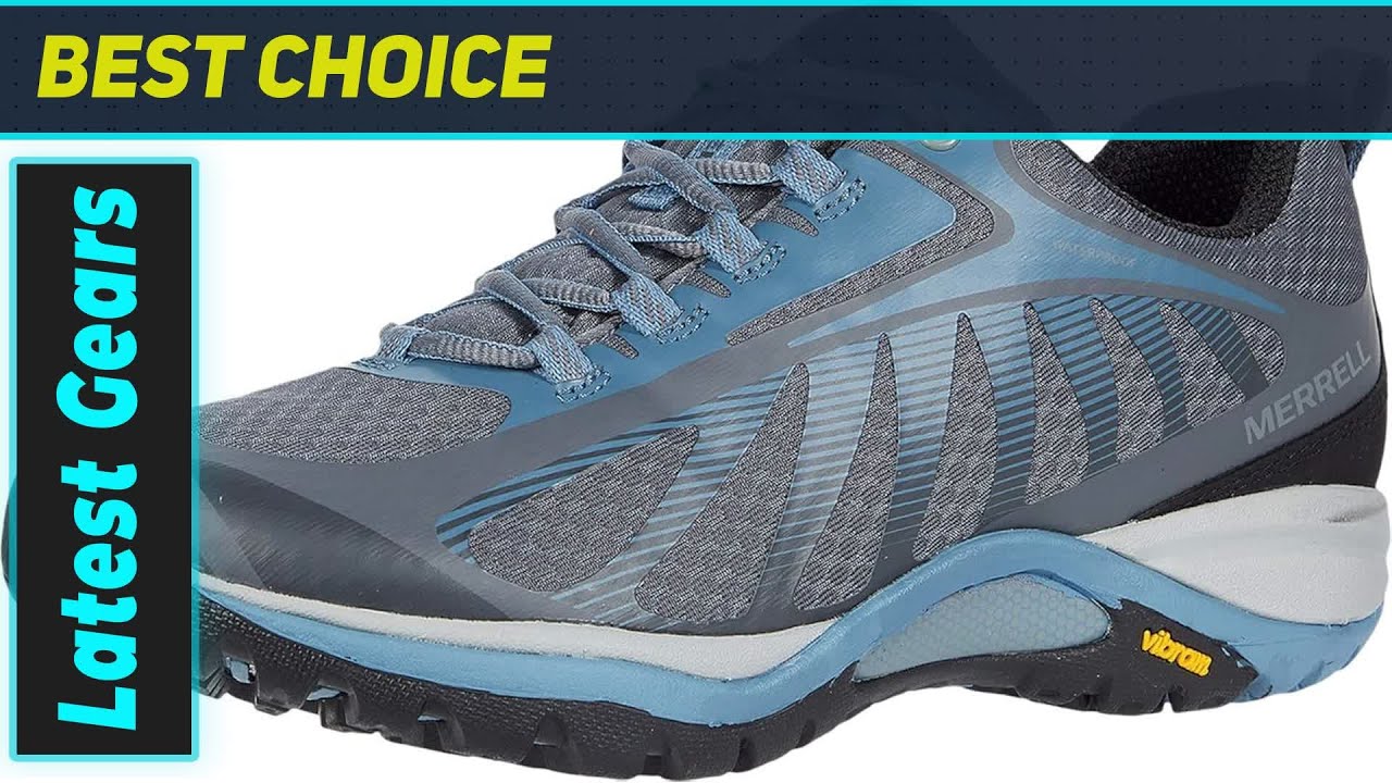 `Merrell Siren Edge: Amazing Waterproof Hiking Shoe for Women! - YouTube