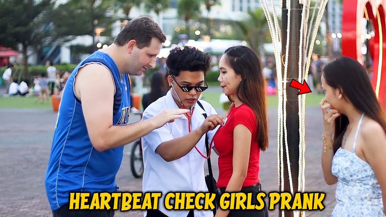 Heartbeat Check Prank | Public Prank - YouTube
