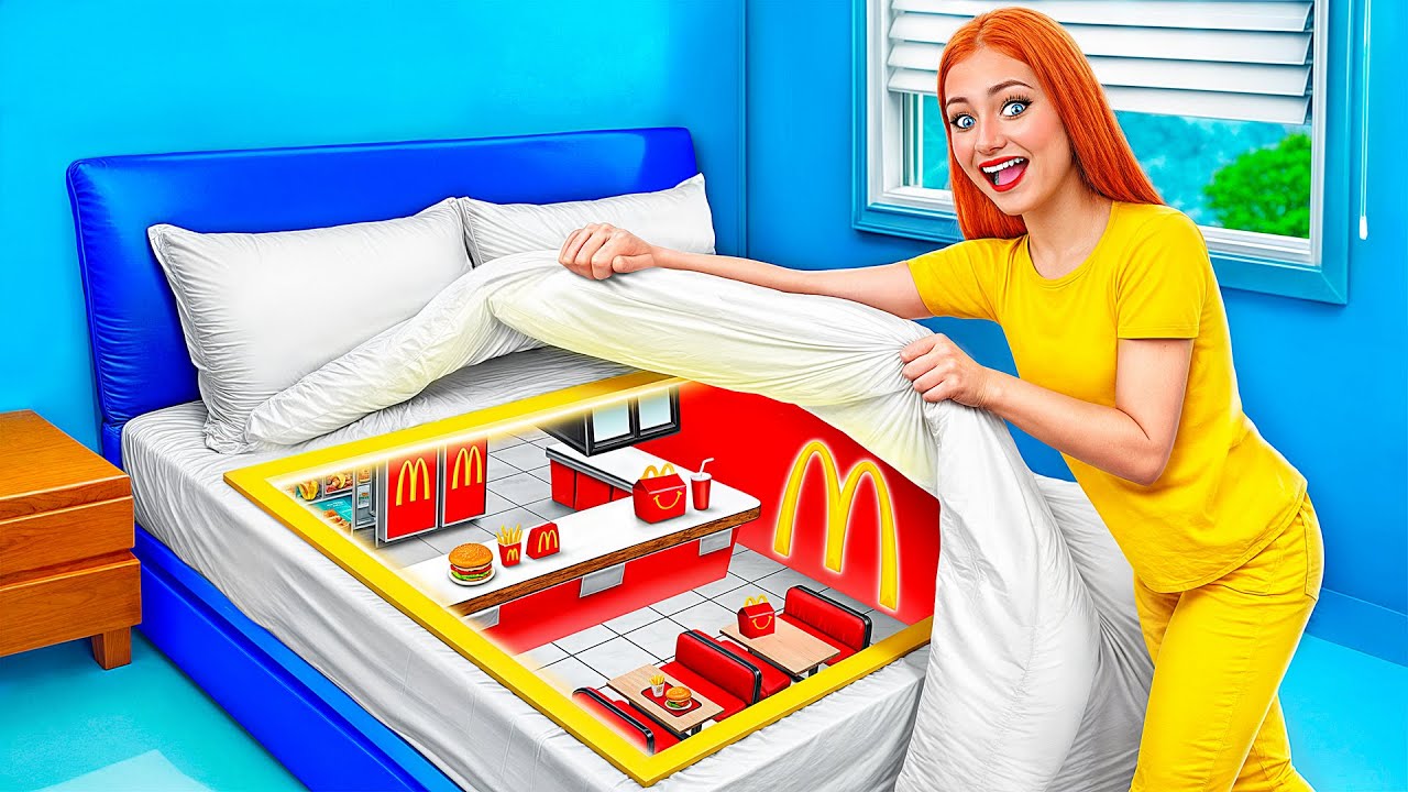 Ich habe in meinem Zimmer ein Geheimes McDonald’s Eingerichtet von ...