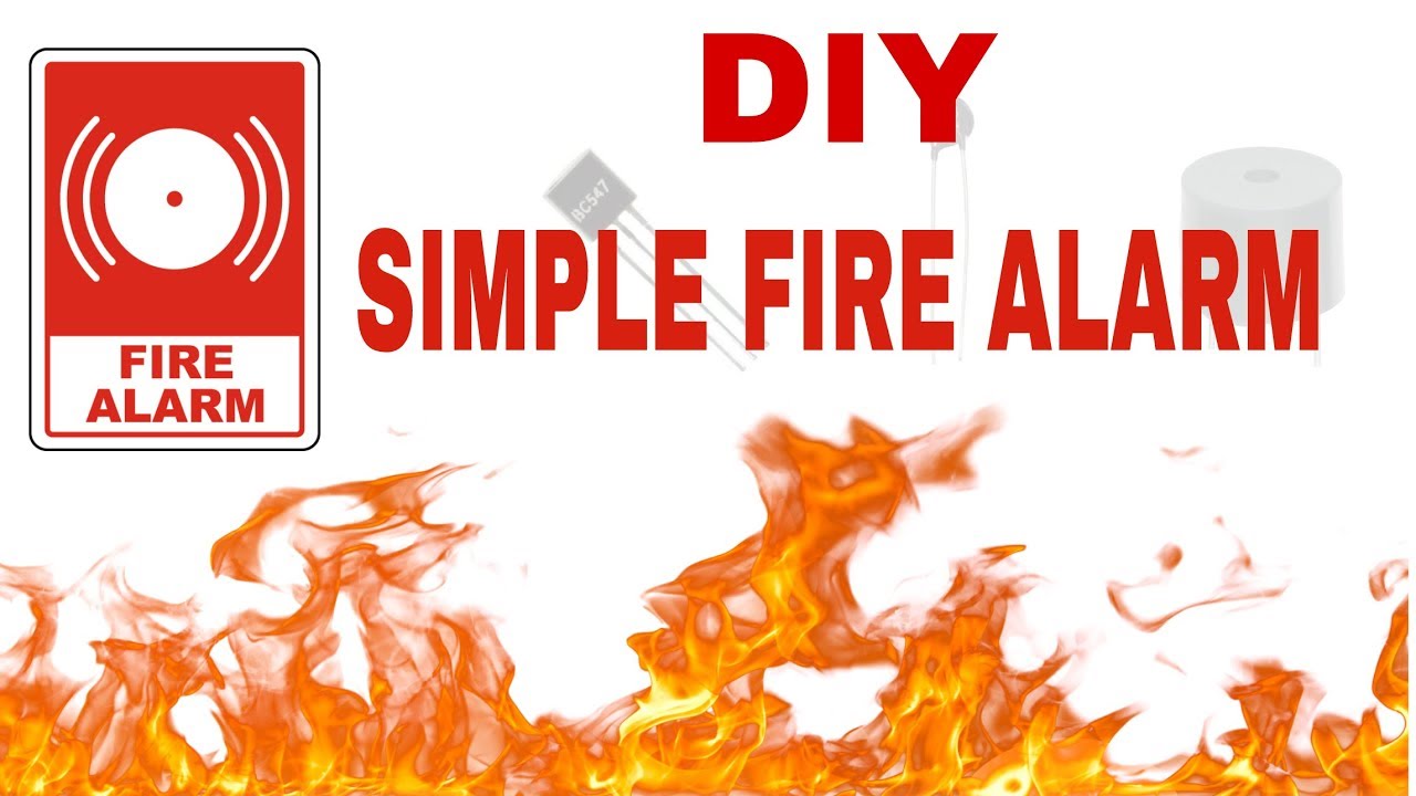 Simple Fire Alarm Using NTC Thermister DIY Project - YouTube