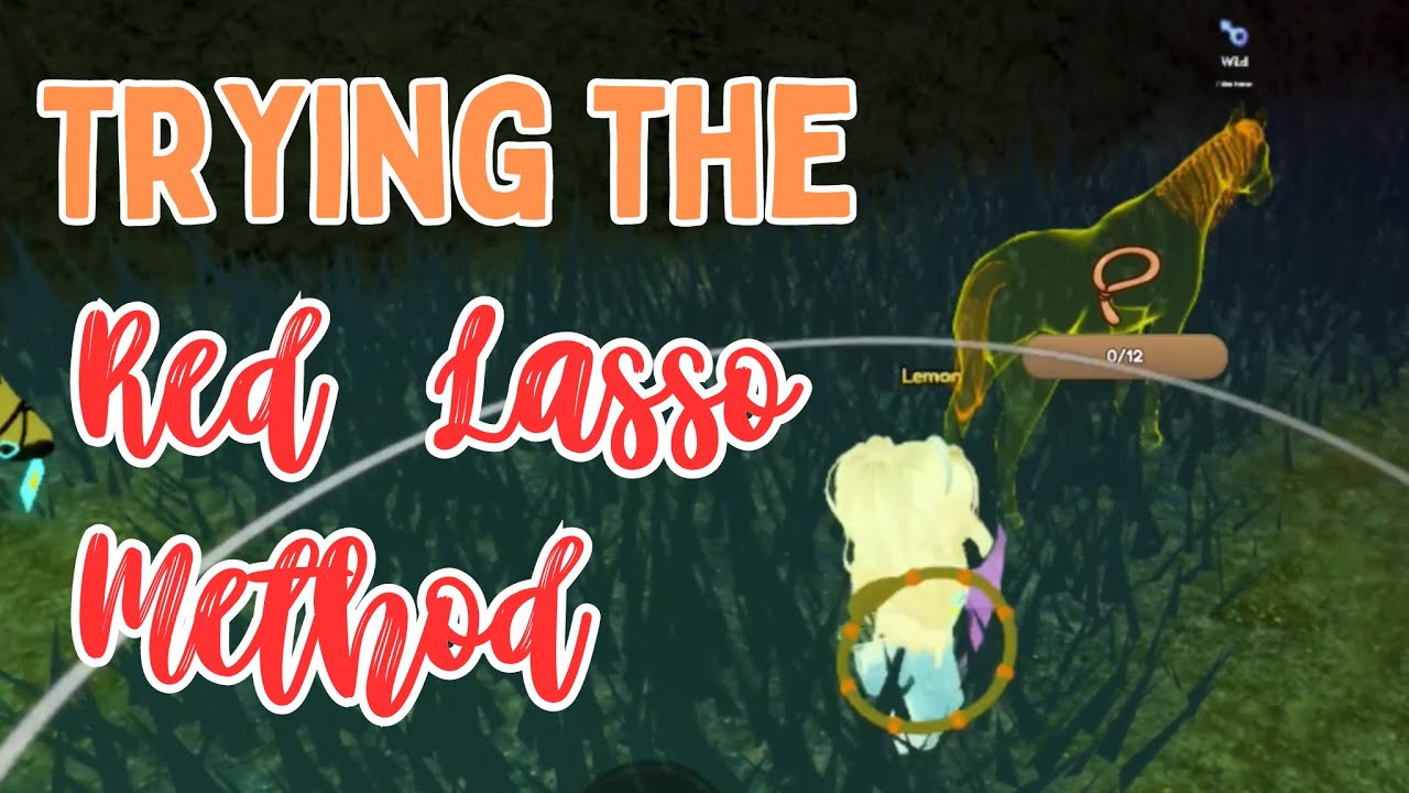 Trying The *RED LASSO* Ghost Horse Hunting Method! Does It Work? | Wild ...
