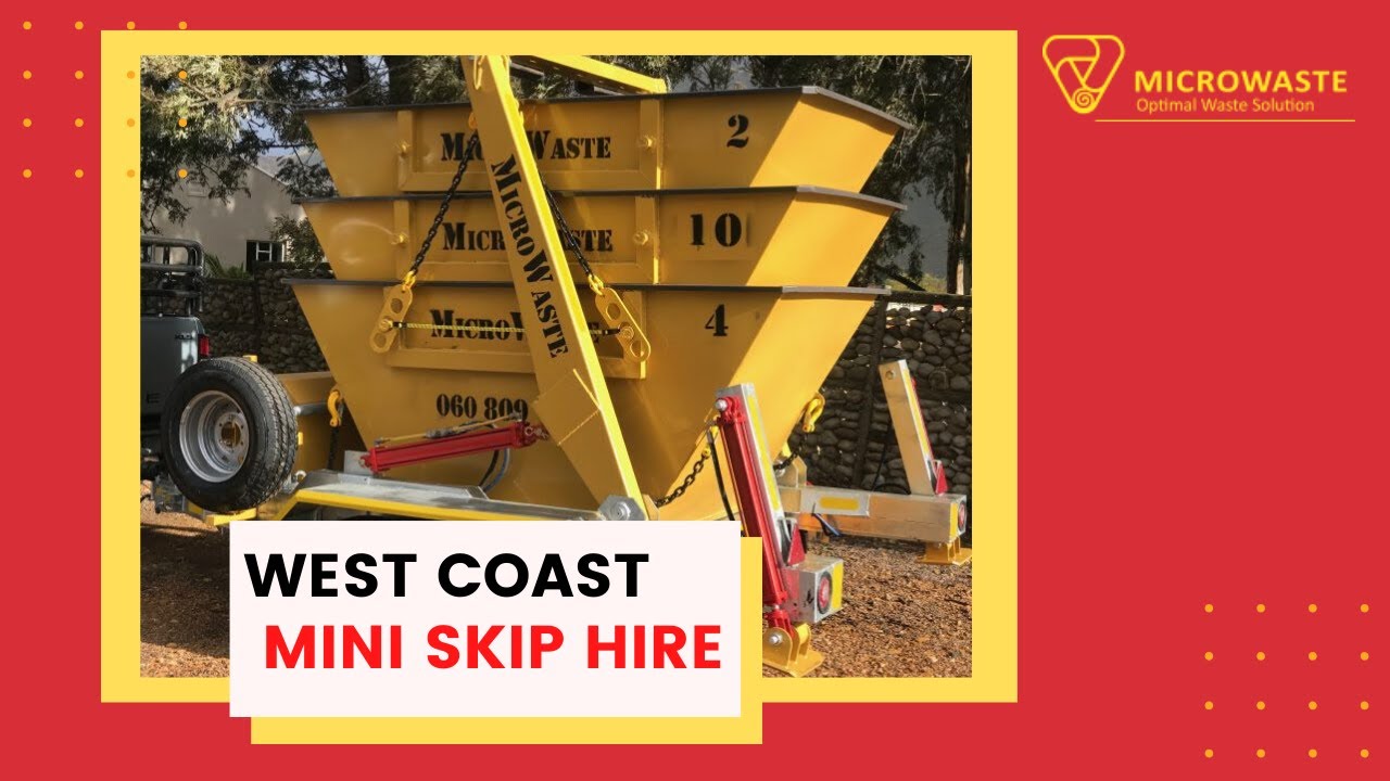 Micro Waste Offers Mini Skip Hire for West Coast Cape Town - YouTube