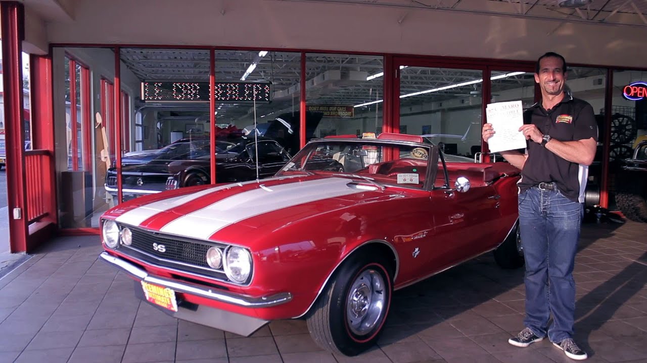 '67 Camaro Super Sport Convertible for sale with test drive, driving ...