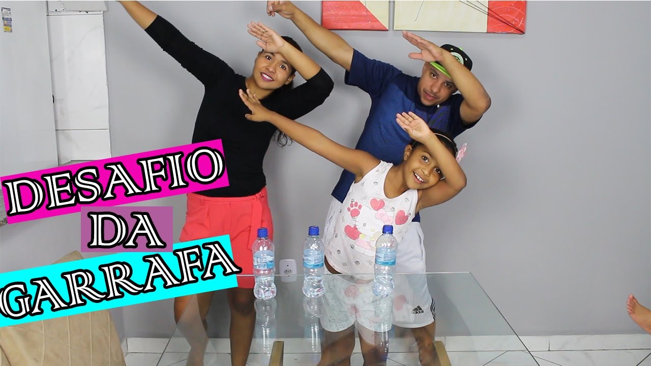 DESAFIO DA GARRAFA !! WATER BOTTLE FLIP CHALLENGE !!! - YouTube