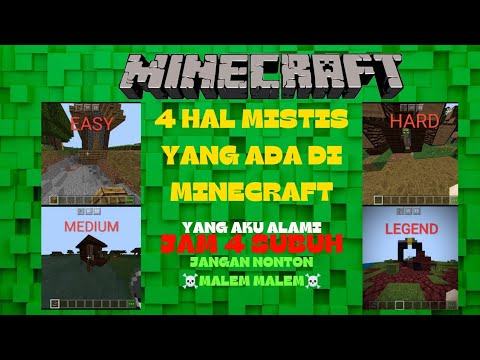 4 HAL MISTIS DI MINECRAFT||||by MobGaming - YouTube
