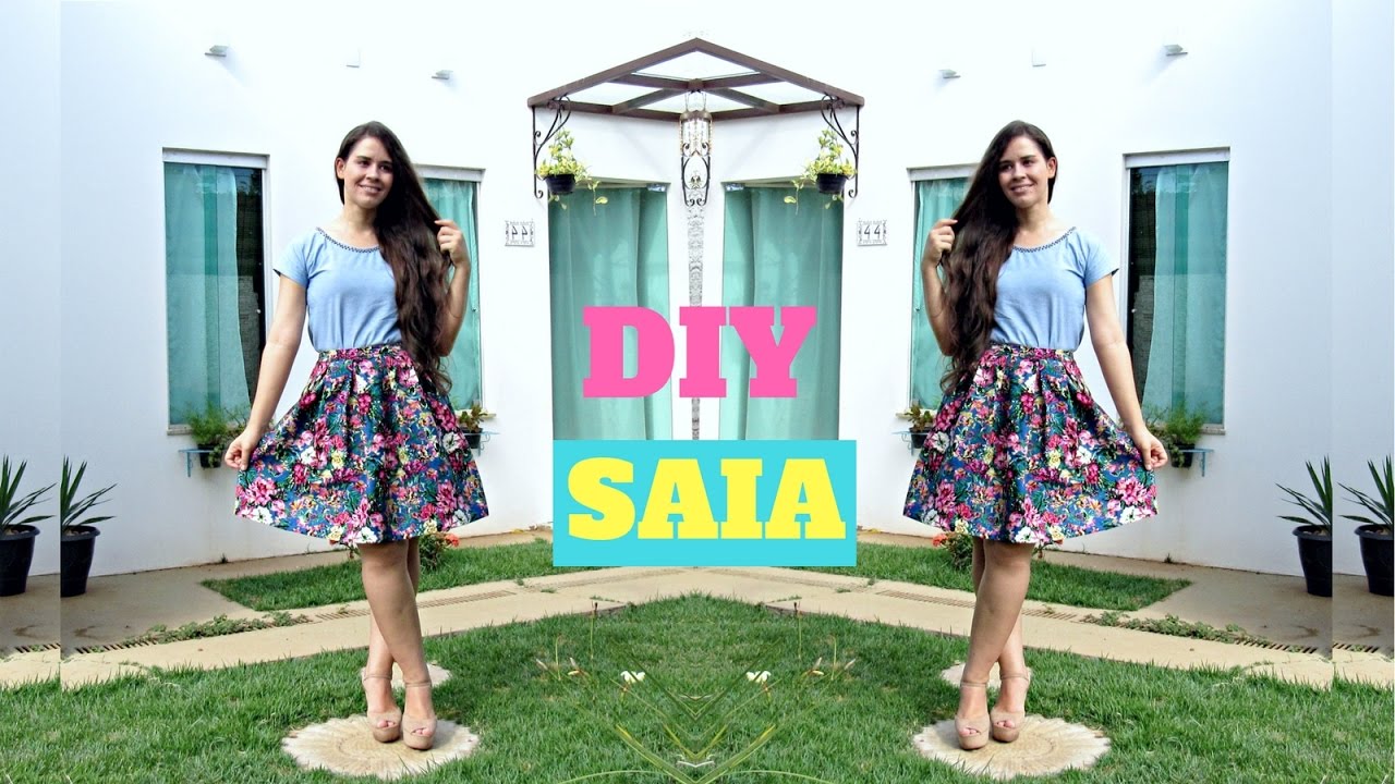 COMO FAZER SAIA COM PREGAS MACHO MUITO FÁCIL | ELLEN BORGES - YouTube