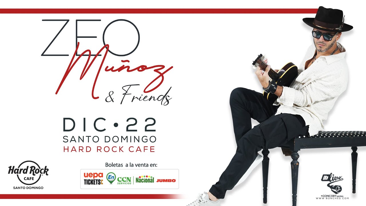 Zeo Muñoz llega a Santo Domingo 22 Diciembre 2024 HARD ROCK CAFE - YouTube