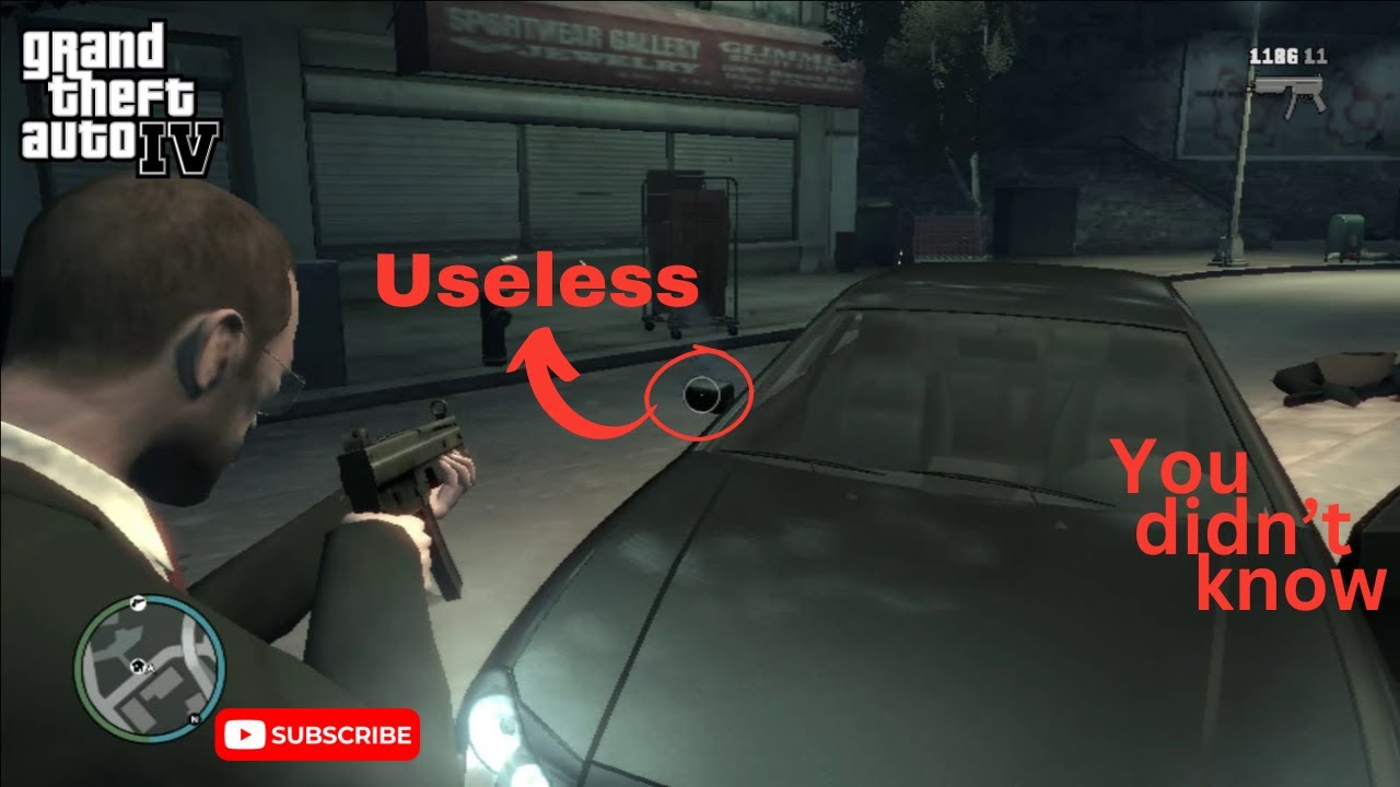 5 Useless things in GTA IV you didn't know | GTA IV Attention to ...