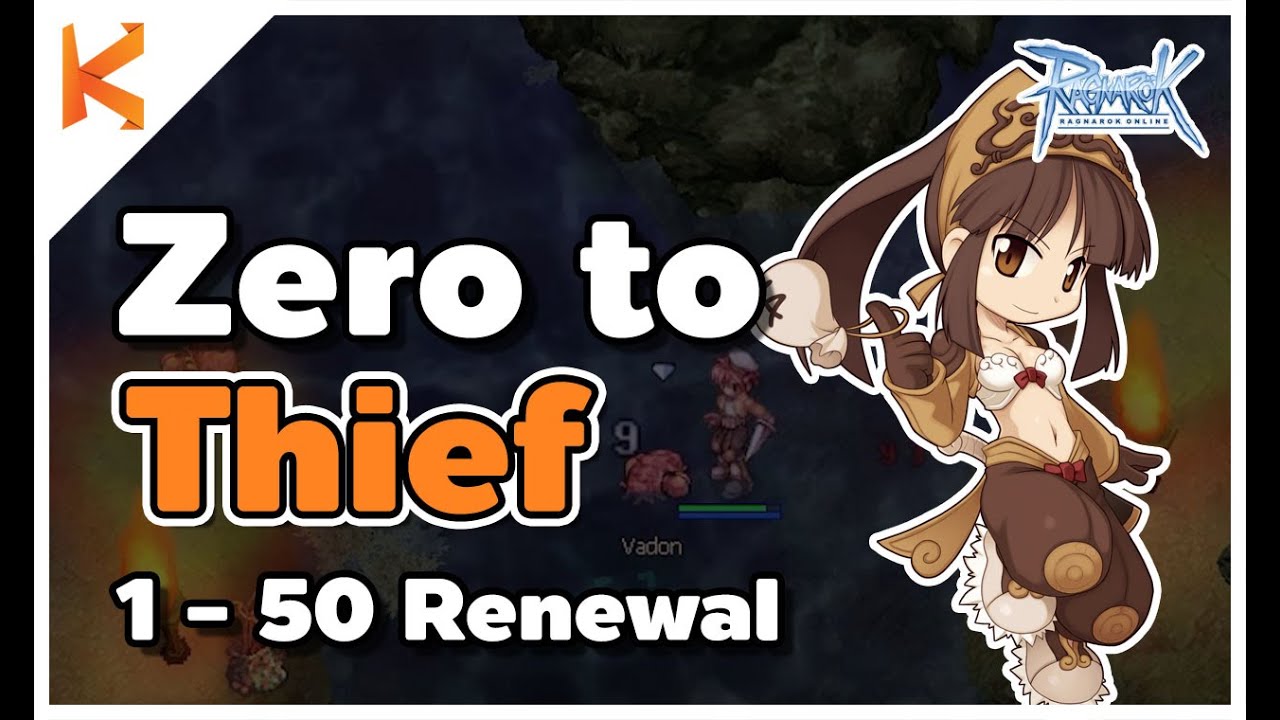 Ragnarok Online: Zero to Thief Renewal 1-50 มือใหม่หัดเล่นโจร เริ่มต้น ...