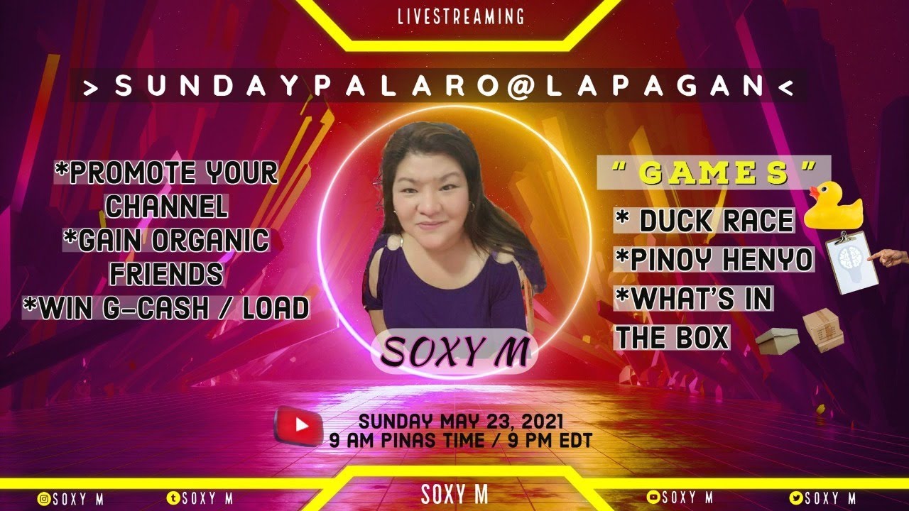 SUNDAY PALARO @ LAPAGAN - YouTube