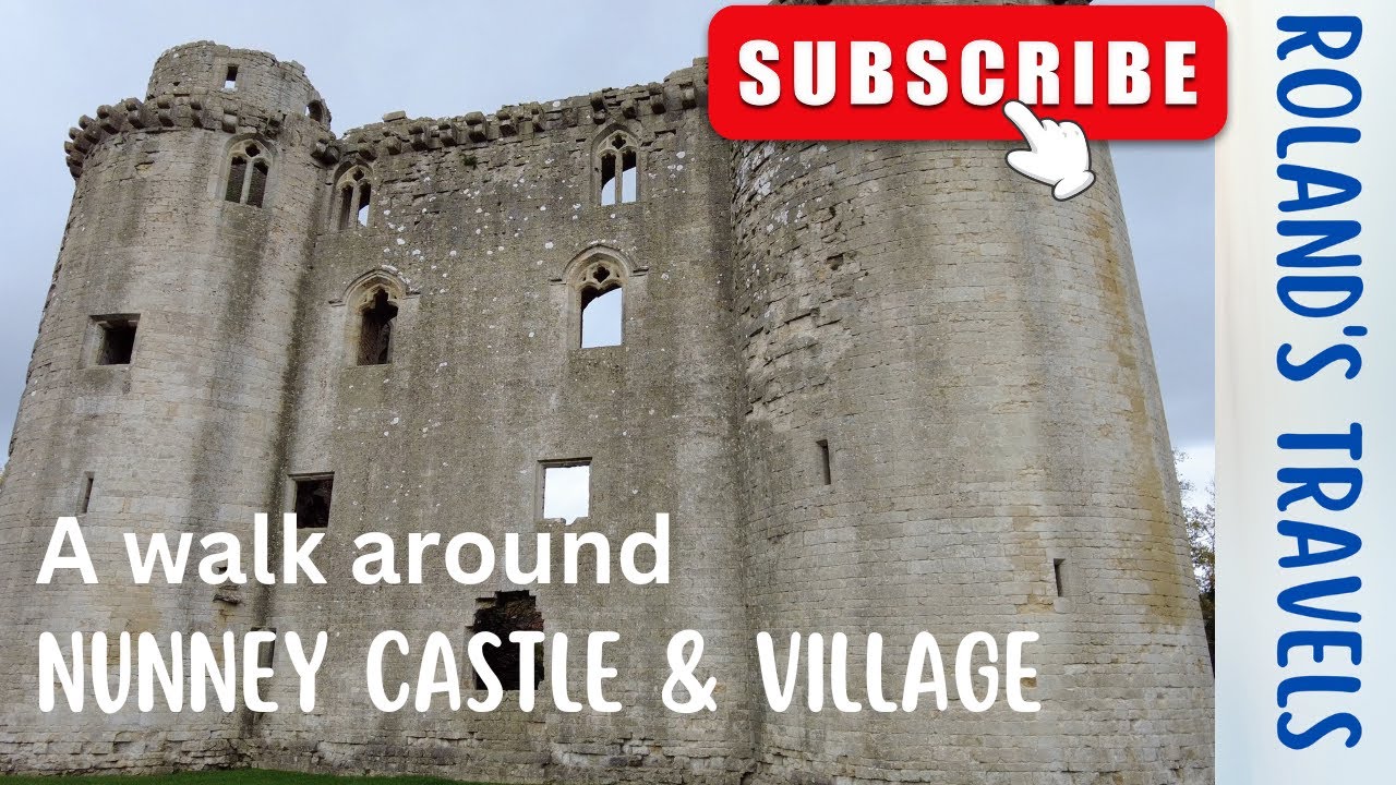 A Walk Around Nunney Castle and Village - YouTube
