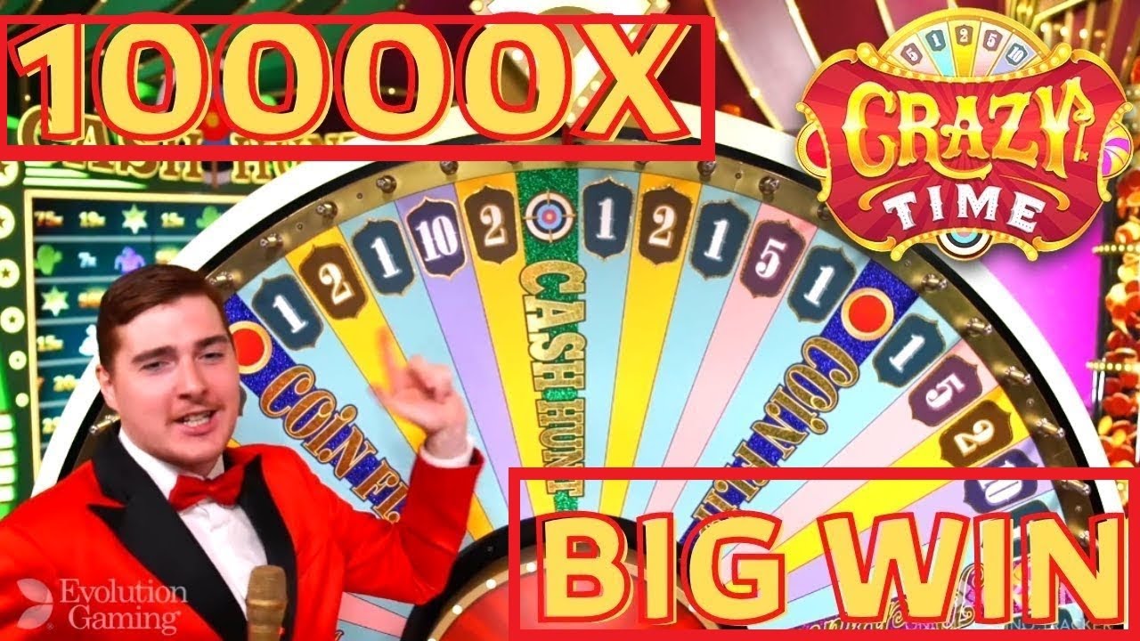 BIG WIN CRAZY TIME! Top 5 reactions to the biggest wins in CrazyTime | MAX WIN - YouTube