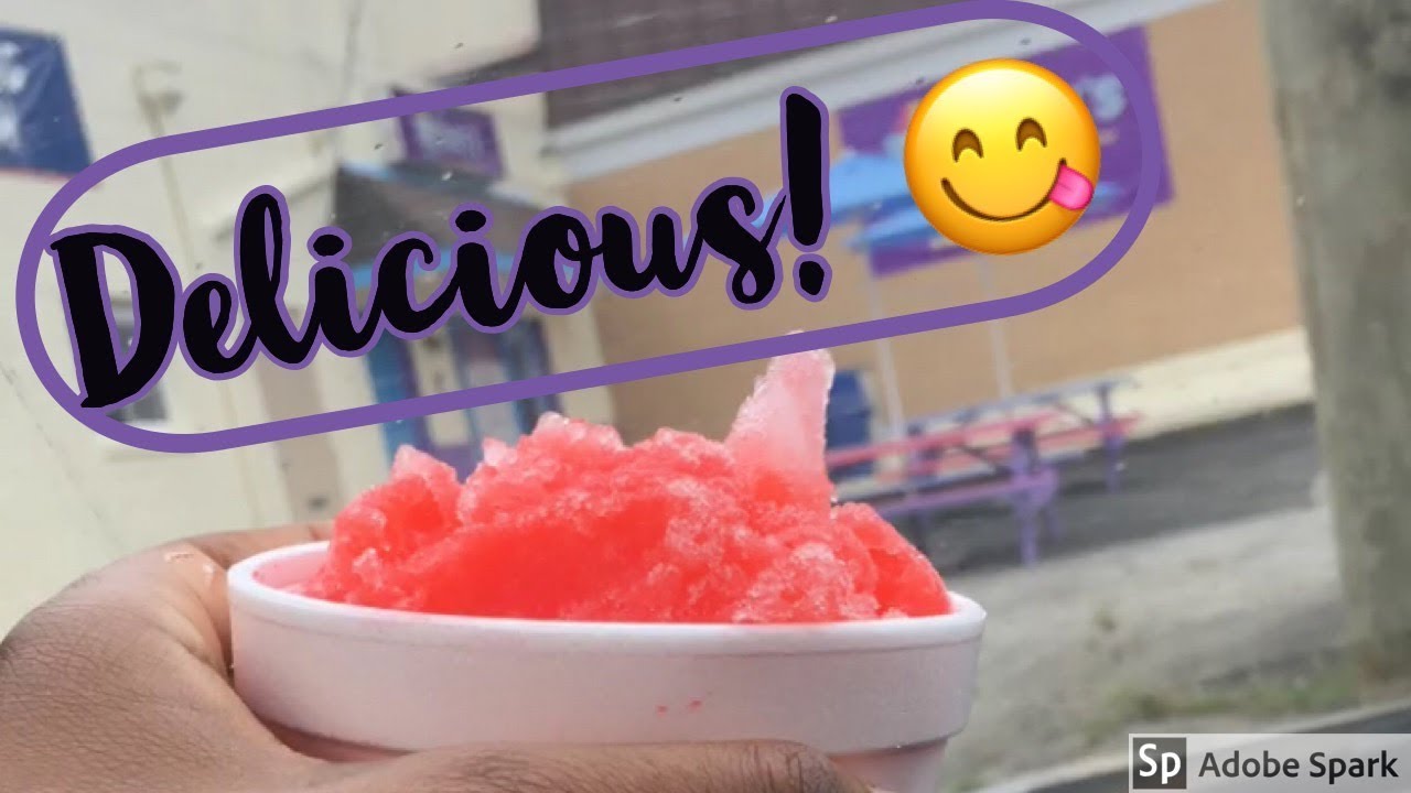 AUTHENTIC SOUTHERN SHAVED ICE? | Houey's - Black Owned Business - YouTube