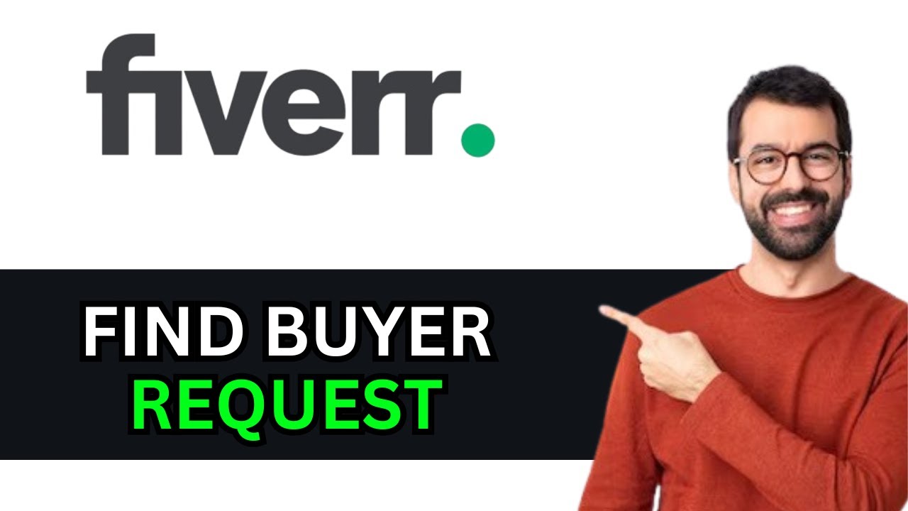 How to find buyer request on fiverr - YouTube