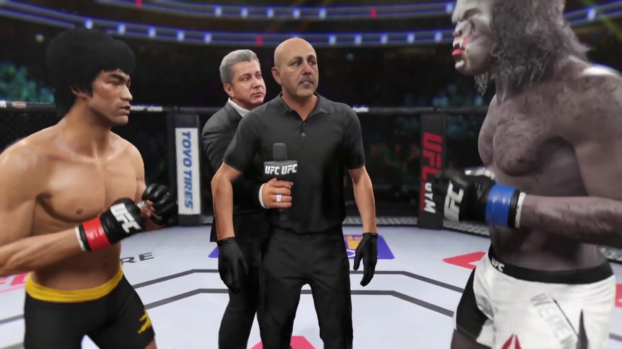 Bruce Lee vs. Werewolf (EA sports UFC 2) - CPU vs. CPU - Crazy UFC 👊🤪 ...