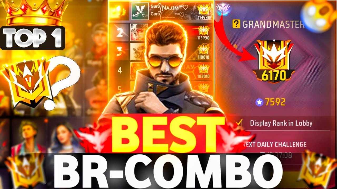 Best Character Combination In Br Rank Push Grandmaster Push Tips And