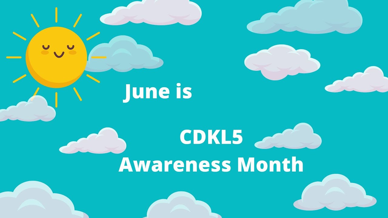 June is CDKL5 Awareness Month - YouTube