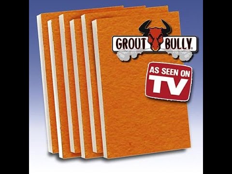 Grout Bully - As Seen On TV - YouTube