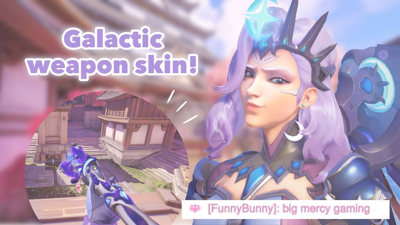 my favorite skins to use with the galactic weapon skin! ~( overwatch 2 ...