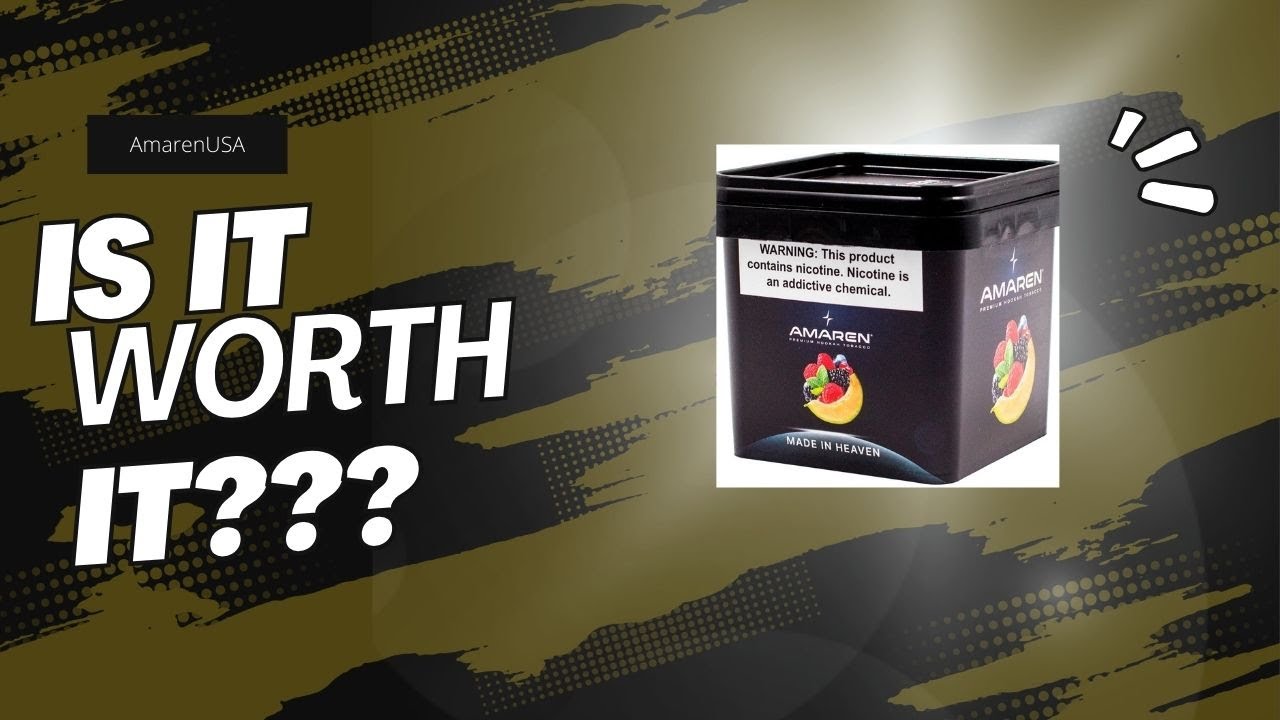 AMAREN MADE IN HEAVEN HOOKAH FLAVOR REVIEW - YouTube