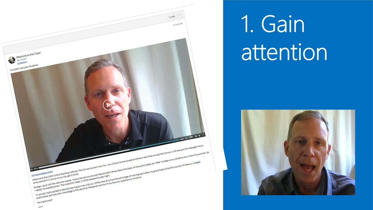 Gagne's 9 Events of Instruction in e-learning - Dr. Jason Johnston ...