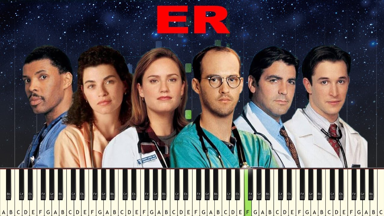 ER TV Show Intro - PIANO TUTORIAL - YouTube