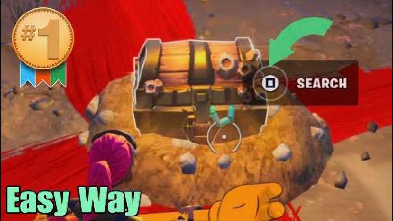 Easily Search Rare or Buried Treasure Chests - Fortnite Pirate Code ...