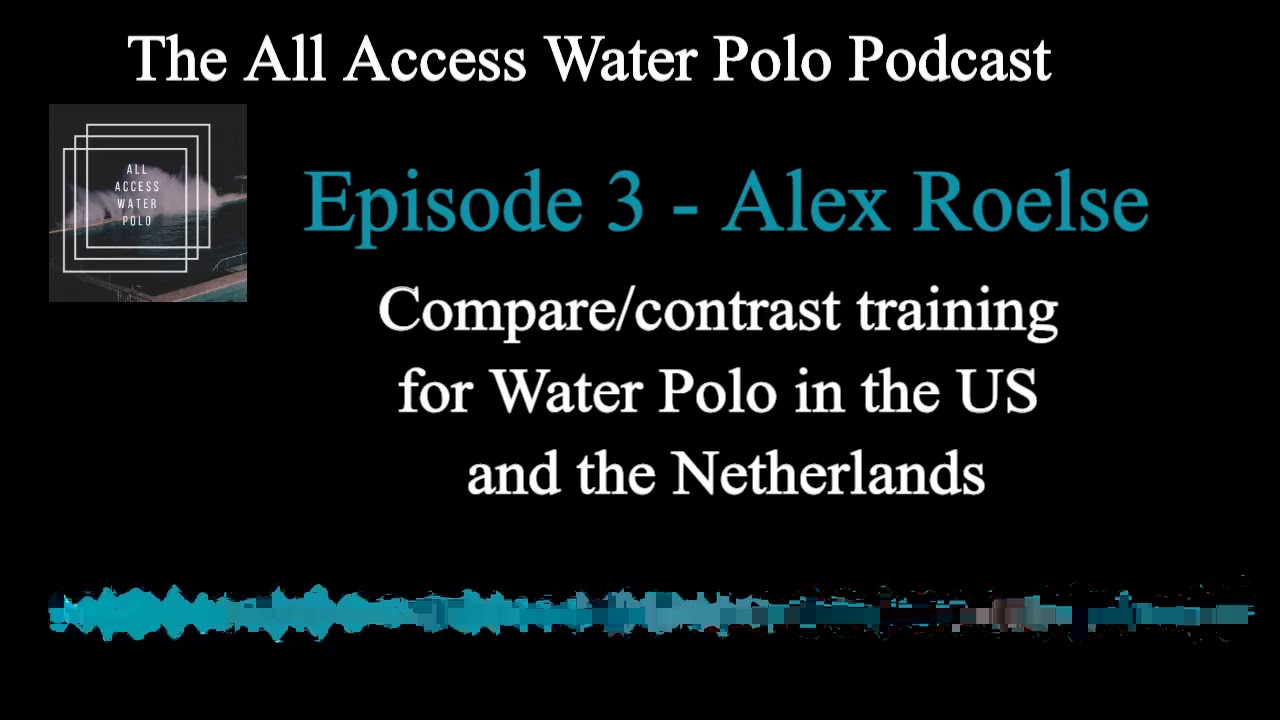 Alex Roelse on Water Polo in the US vs. the Netherlands - YouTube