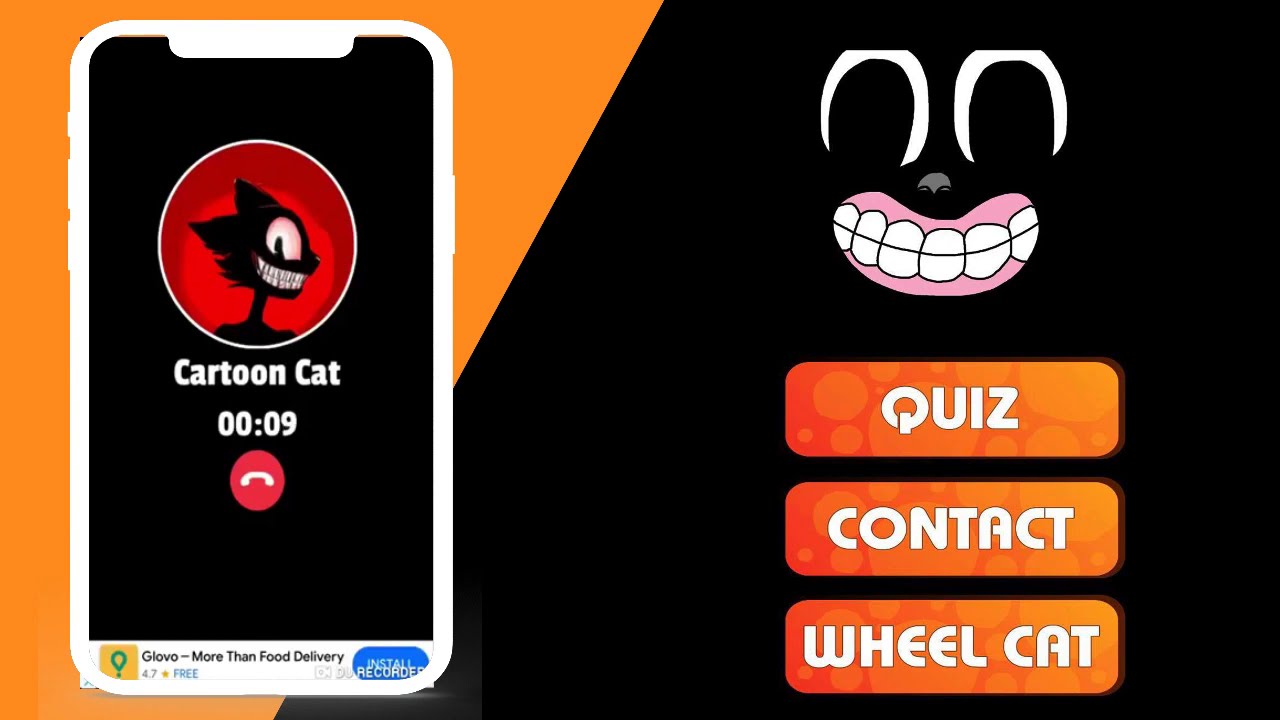 Cartoon Cat Scary Voice - fake call - jumpscare - YouTube