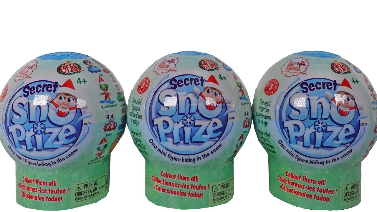 Elf Pets Secret Sno Prize Mystery Capsule Elf on the Shelf Blind Box ...