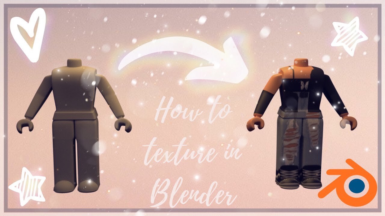 Texturing Tutorial For Roblox Blender + Texture Fix| Xylaii - YouTube