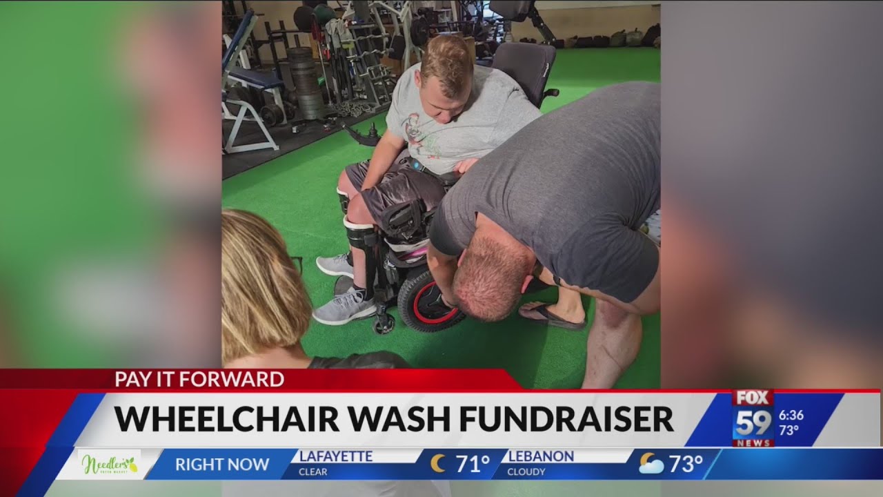 Wheelchair and Car Wash - YouTube