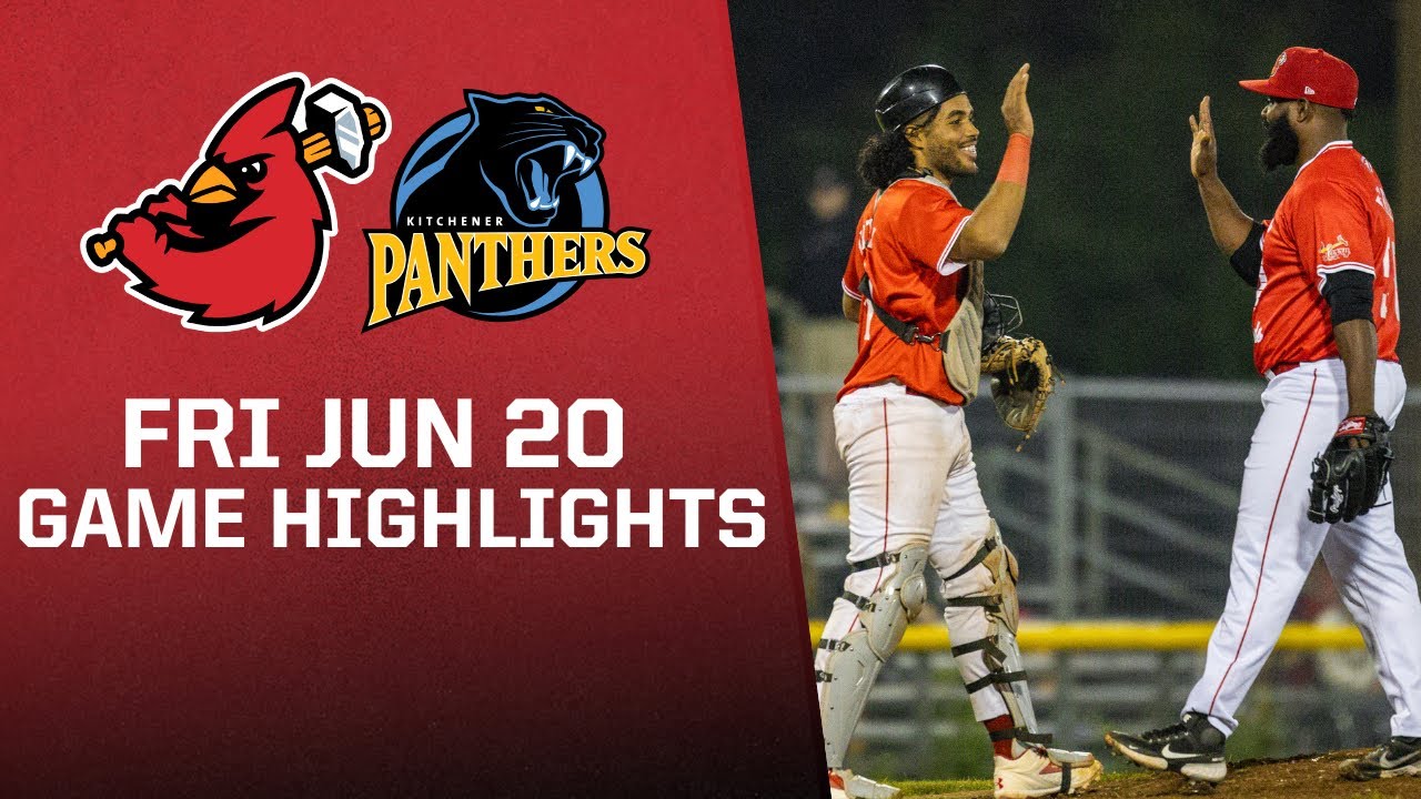 Hamilton Cardinals vs Kitchener Panthers (6/20/25) | Game Highlights ...