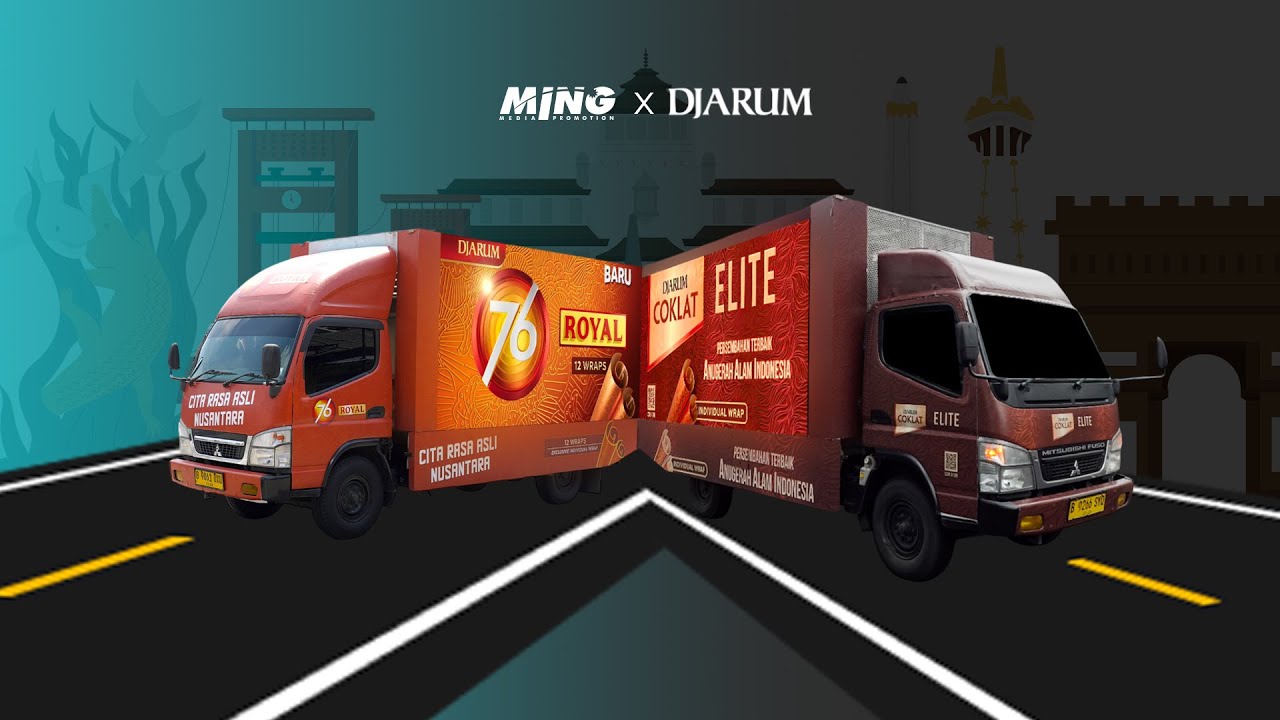 DJARUM COKLAT ELITE & DJARUM 76 ROYAL TOUR PULAU JAWA BERSAMA MOBILE ...