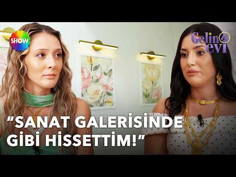 Ezgi Gelin'in salonundaki tablo yoğunluğuna, Miray Gelin'den tepki! | Gelin Evi 1766. Bölüm